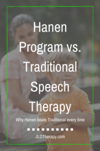 Hanen Program or Traditional Speech Therapy: Which One is Right for ...