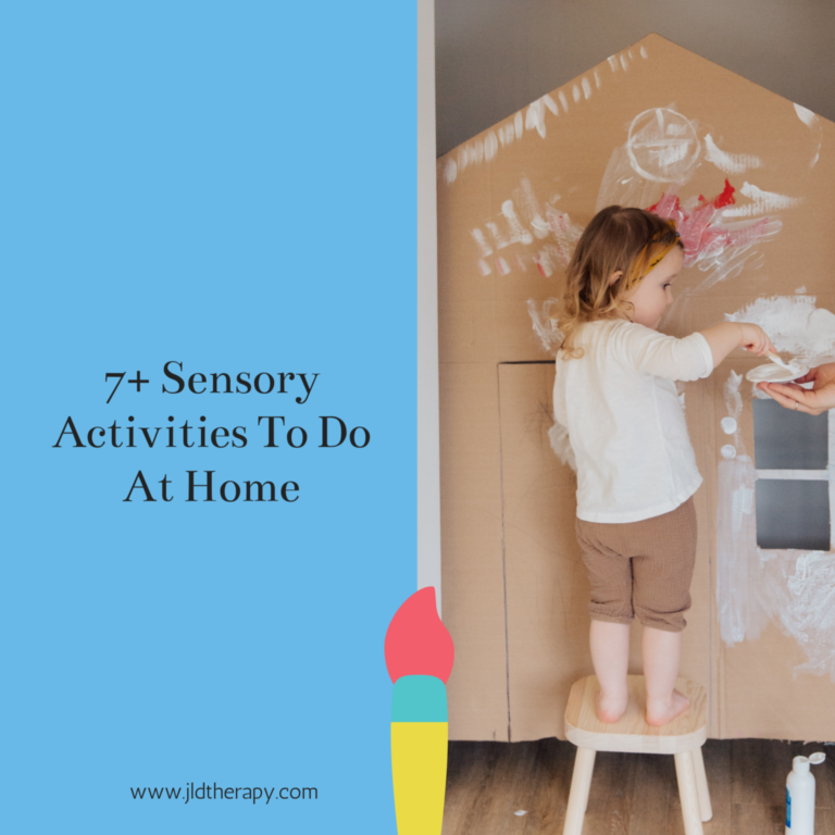 7+ Sensory Activities To Do At Home - Joy & Laughter
