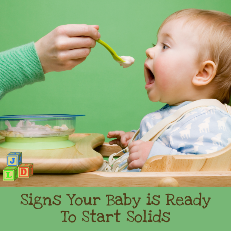 Signs Your Baby is Ready To Start Solids - Joy & Laughter